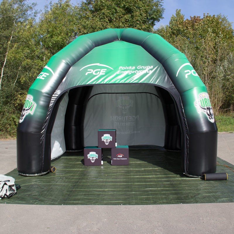 Cort gonflabil 5x5 m cu compresor - Corturi gonflabile cu compresor ...