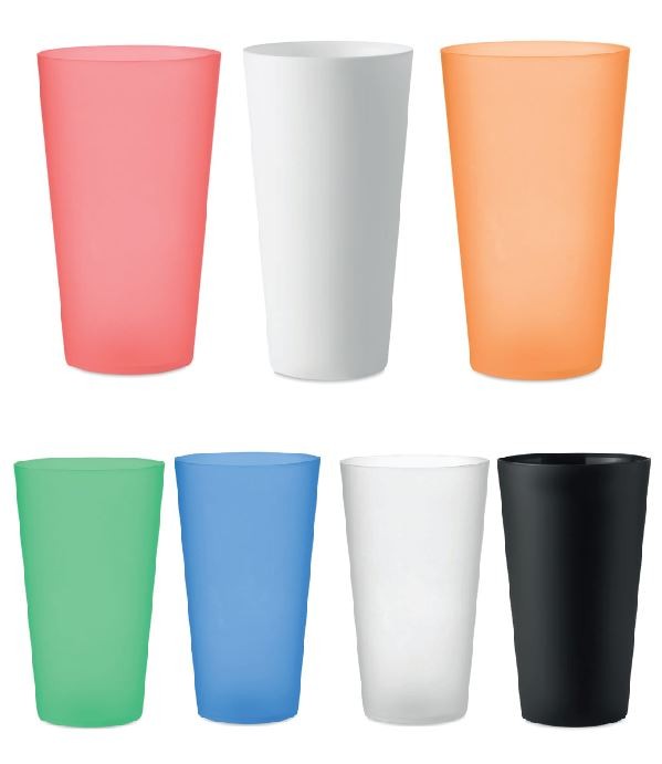 Pahar din plastic reutilizabil 500ml - Pahare din plastic personalizate