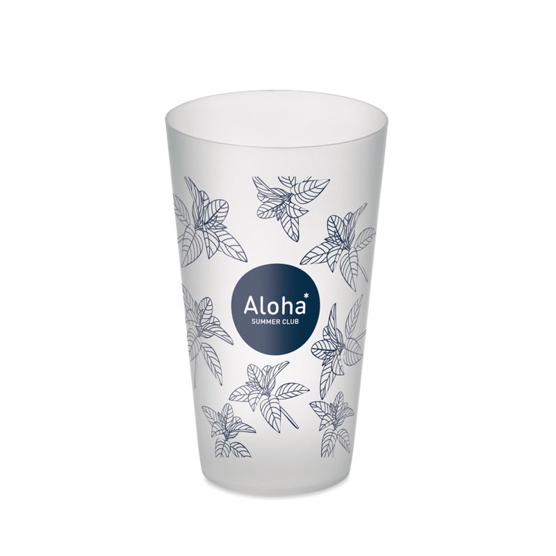 Pahar din plastic reutilizabil 550ml - Pahare din plastic personalizate