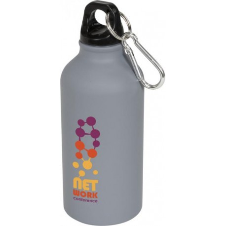 Bidon sport mat din aluminiu 400ml - Bidoane sport aluminiu personalizate